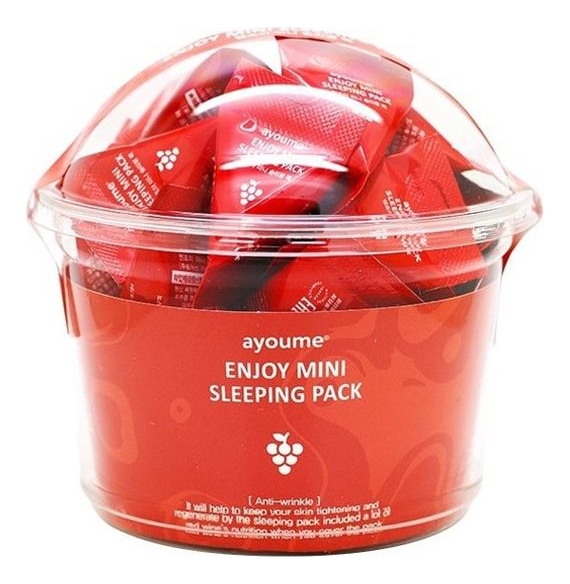 Ayoume маска для лица ночная enjoy mini sleeping pack 30*3г - купить в ...