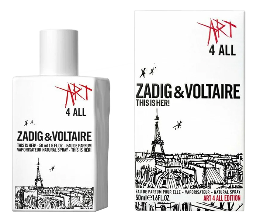 Zadig & Voltaire this is her! art 4 all купить элитные духи для женщин ...