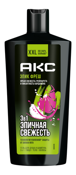 AXE гель для душа эпичная свежесть epic fresh для мужчин - купить в ...