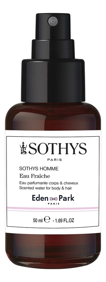 Sothys парфюмированная дымка для тела и волос homme eau fraiche eden ...