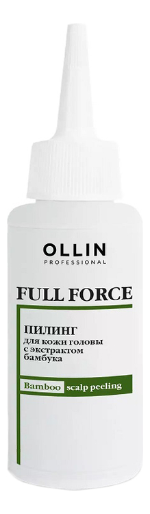 OLLIN Professional пилинг для кожи головы с экстрактом бамбука full ...