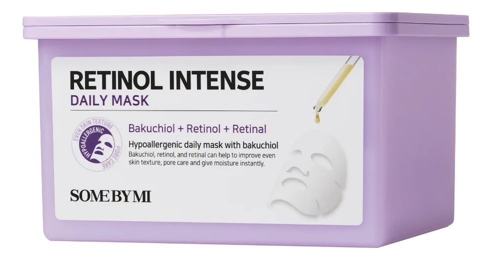 Some By Mi тканевая маска для лица с ретинолом retinol intense ...