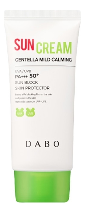 DABO солнцезащитный крем для лица centella mild calming sun cream spf50 ...