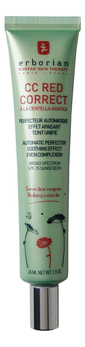 Erborian корректирующий крем для лица cc red correct spf25 - купить в ...
