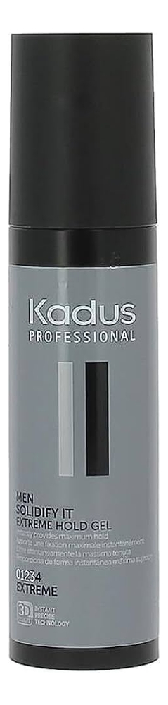 Kadus гель для укладки волос men solidify it extreme hold gel 100мл для ...