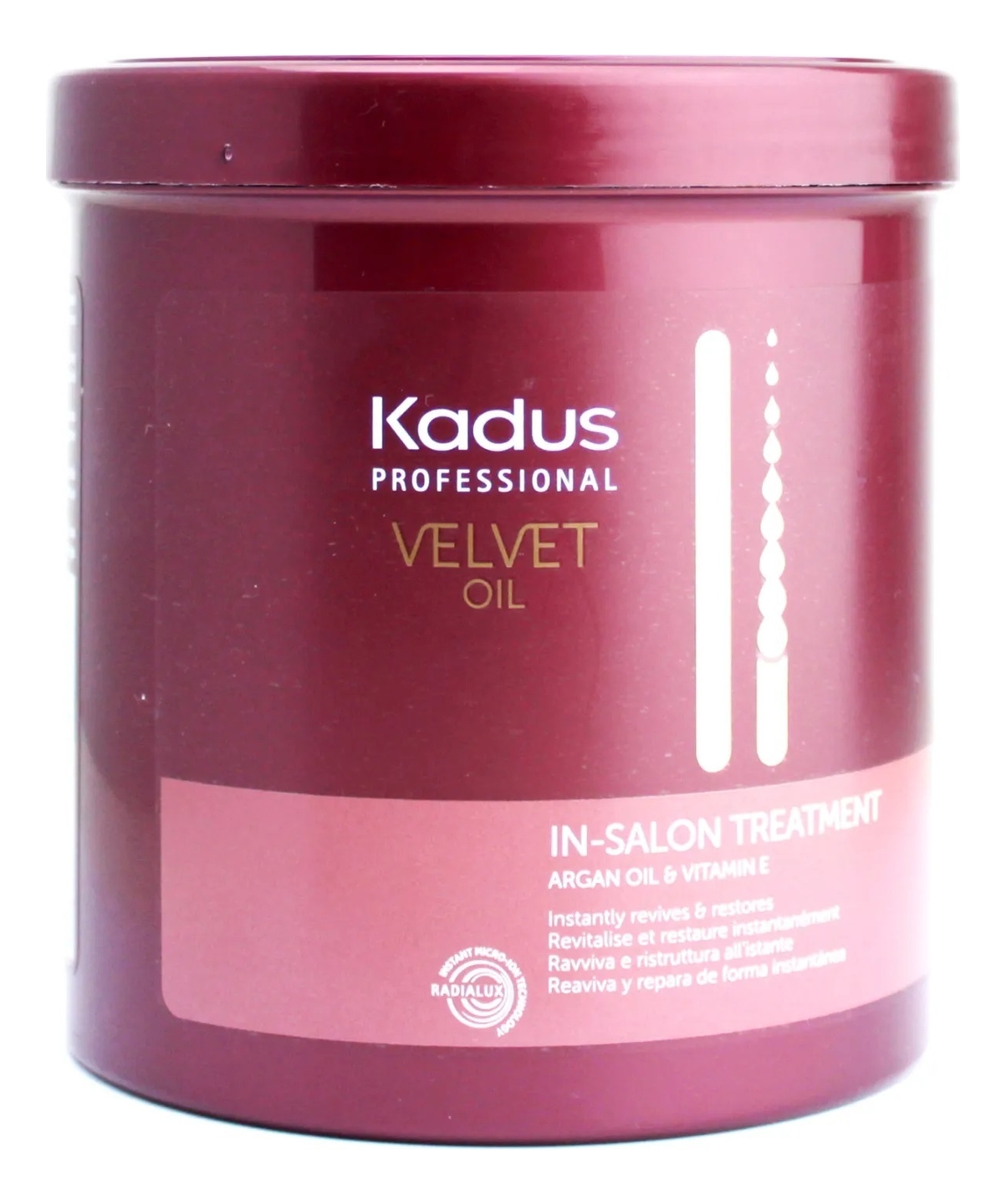 Kadus маска для волос с аргановым маслом и витамином е velvet oil ...
