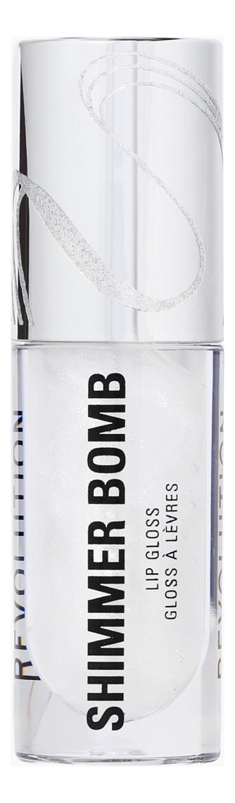 Makeup Revolution блеск для губ metallic muse shimmer bomb lip 4,5мл в ...